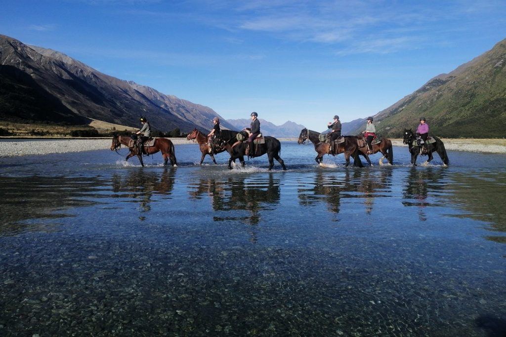 Lake Hawea Hunter River Ride NZ South Island